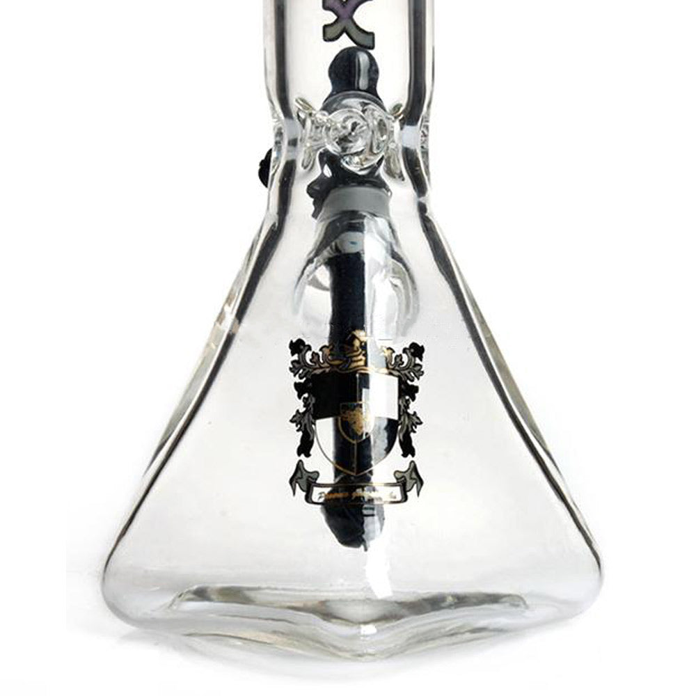 PhPhoenix 5MM Water Pipe - Square Base Beaker - 10" | SMOKE CITY – SC INC.
