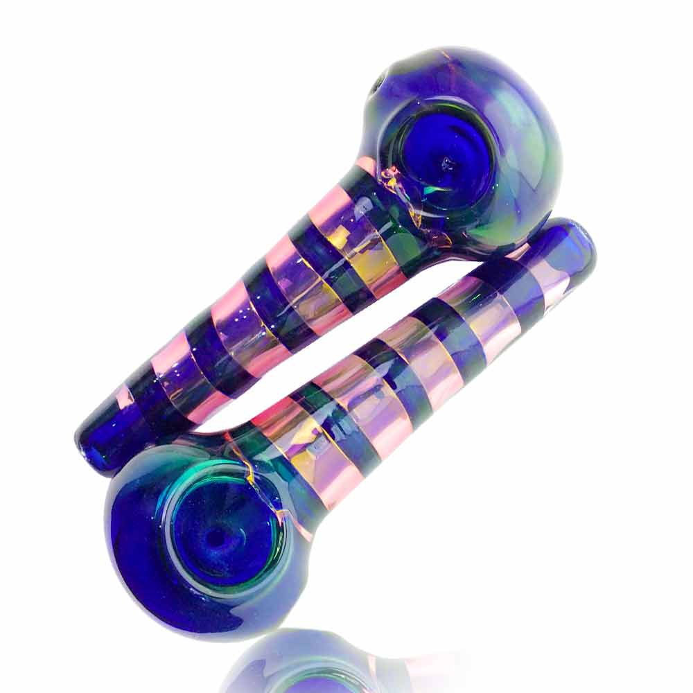 5 INCH INSIDE OUT BLUE HAND PIPE | SMOKECITY – SC INC.