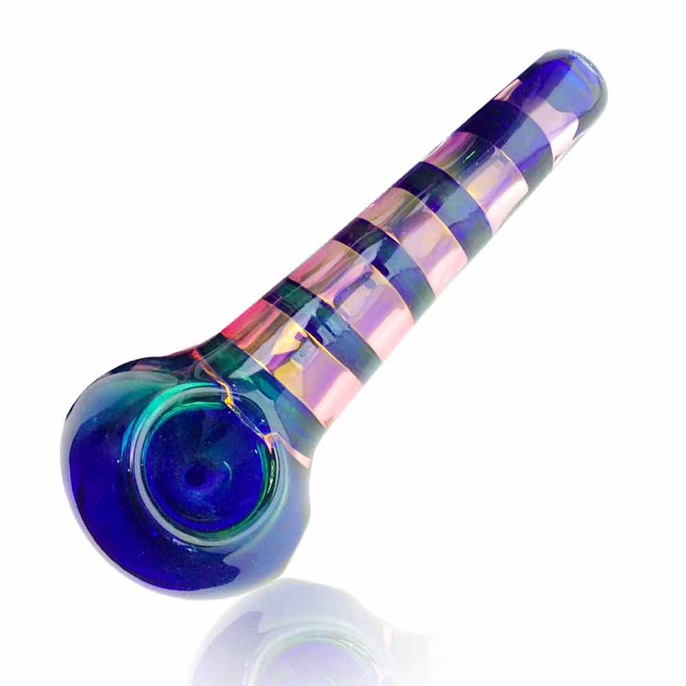5 INCH INSIDE OUT BLUE HAND PIPE | SMOKECITY – SC INC.