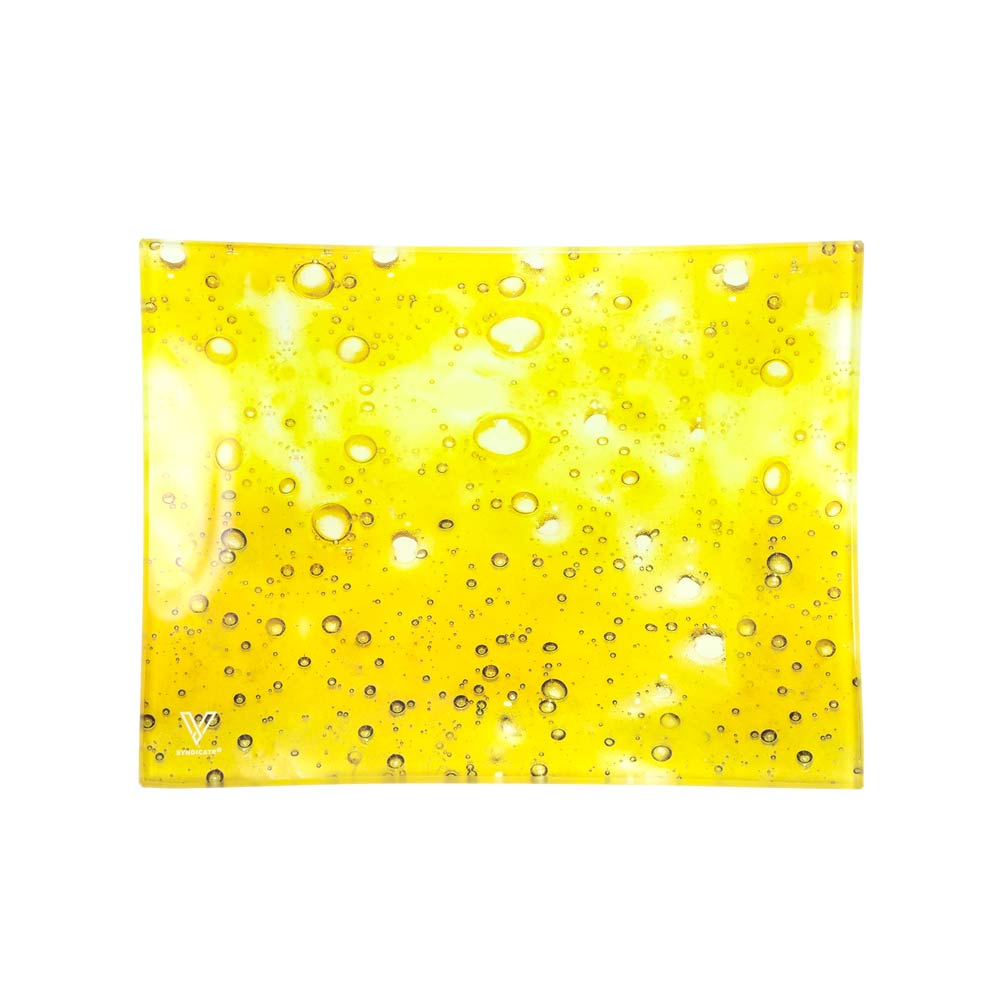 DAB SLAB GLASS TRAY - Small | V-Syndicate | SMOKE CITY – SC INC.