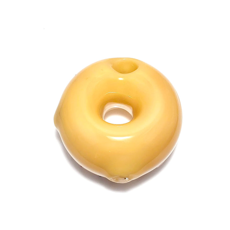 Donut Hand Pipe - White With Sprinkles | Smoke City – SC INC.