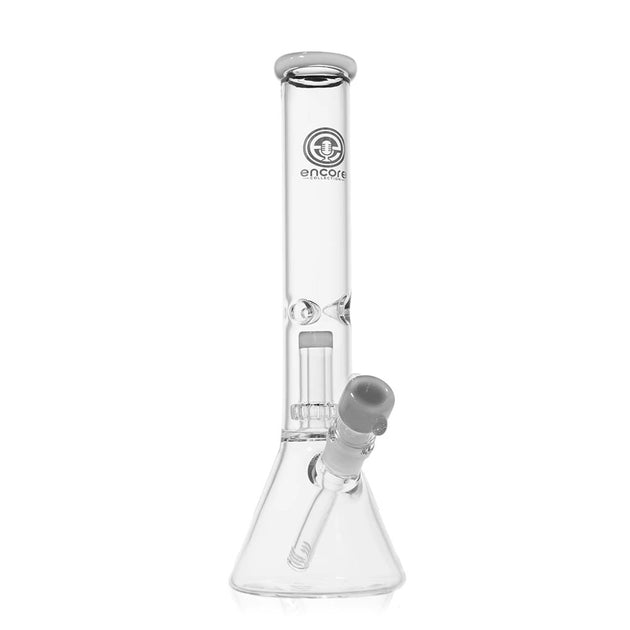 Encore Glass Beaker Bong with Showerhead 15" | SMOKE CITY – SC INC.