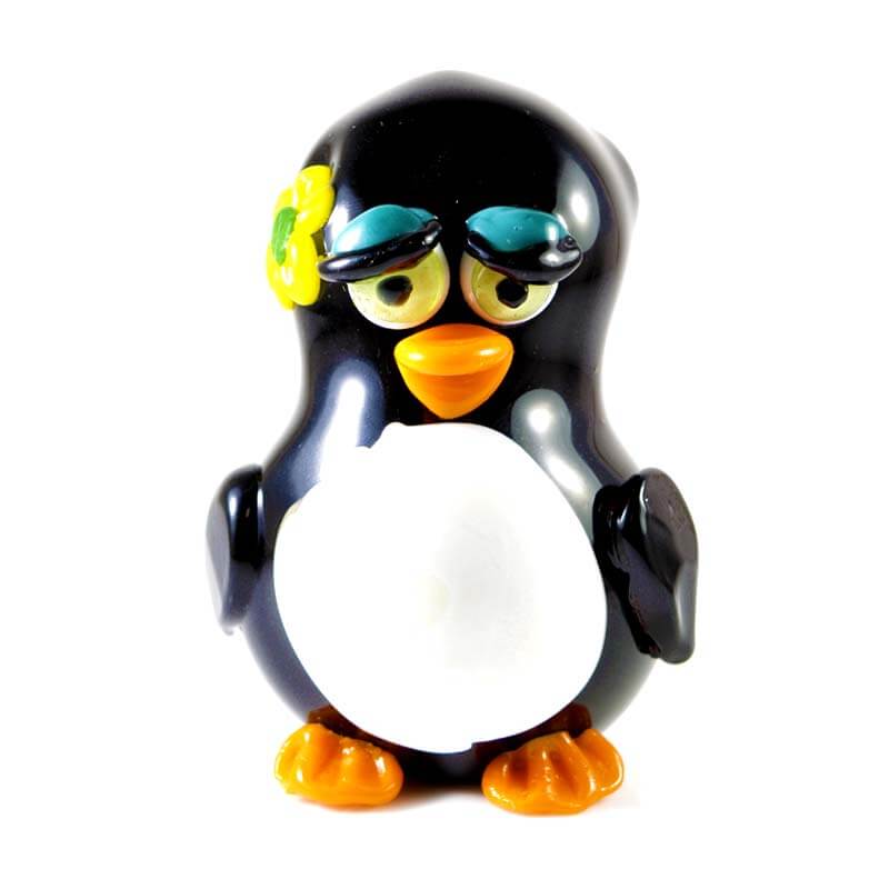 Girl Penguin Pipe by Crush Glass | Smoke City – SC INC.