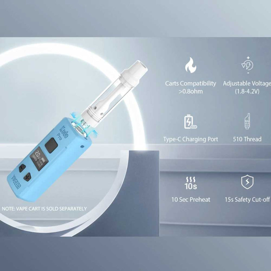 Yocan Kodo Pro Cart Battery - SMOKE CITY – SC INC.